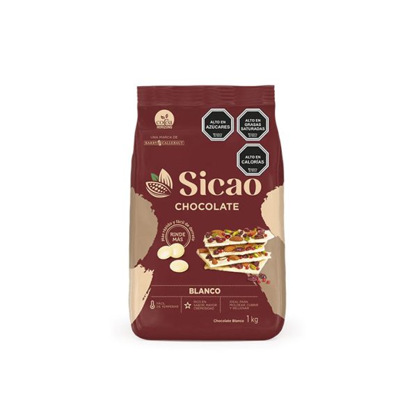 Sicao Chocolate 33% Blanco 1 kg - Dispack